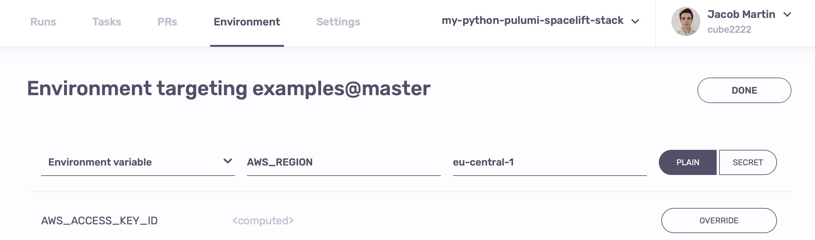Python Spacelift Documentation